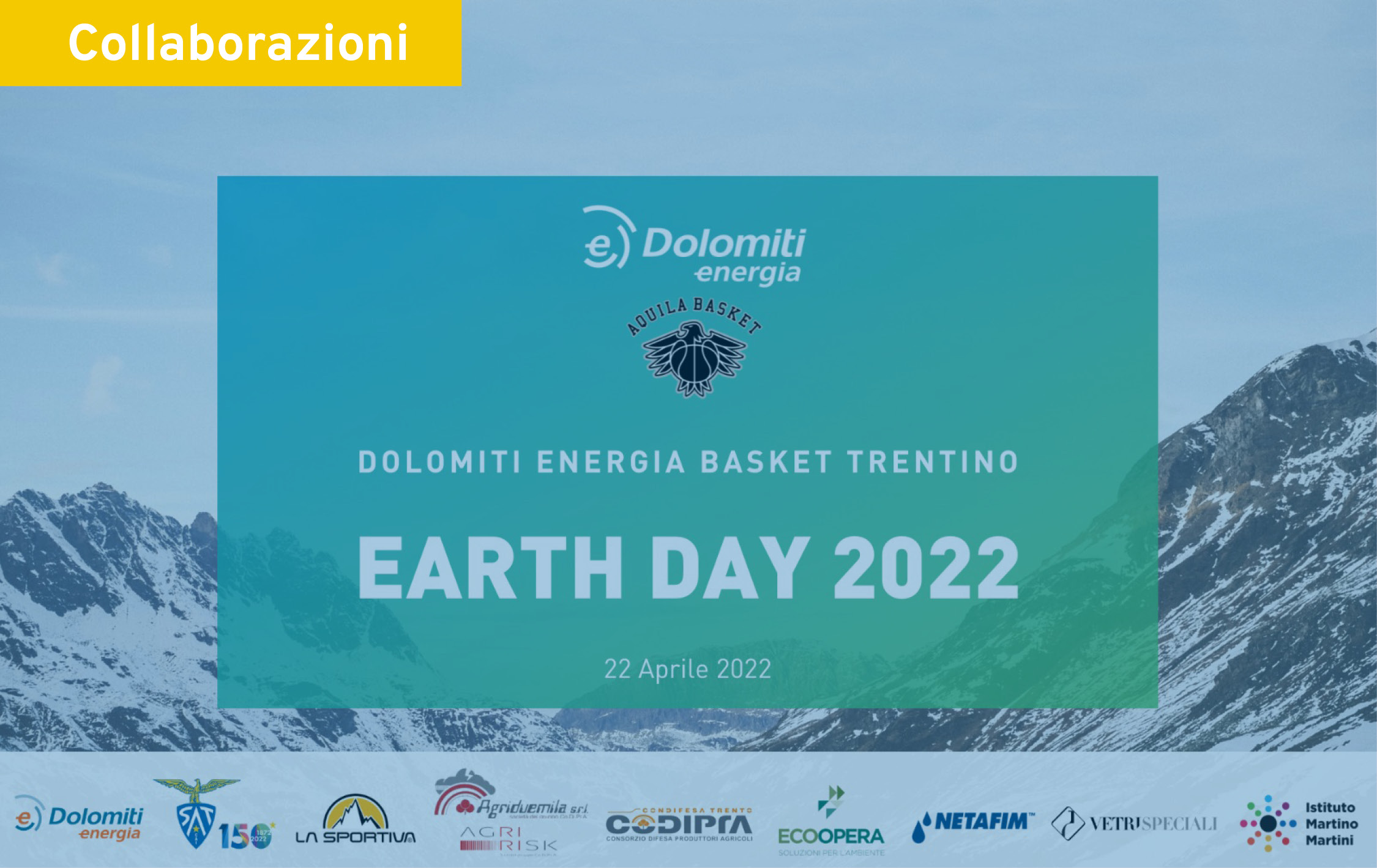Aquila Basket e SAT per l'Earth Day | SAT