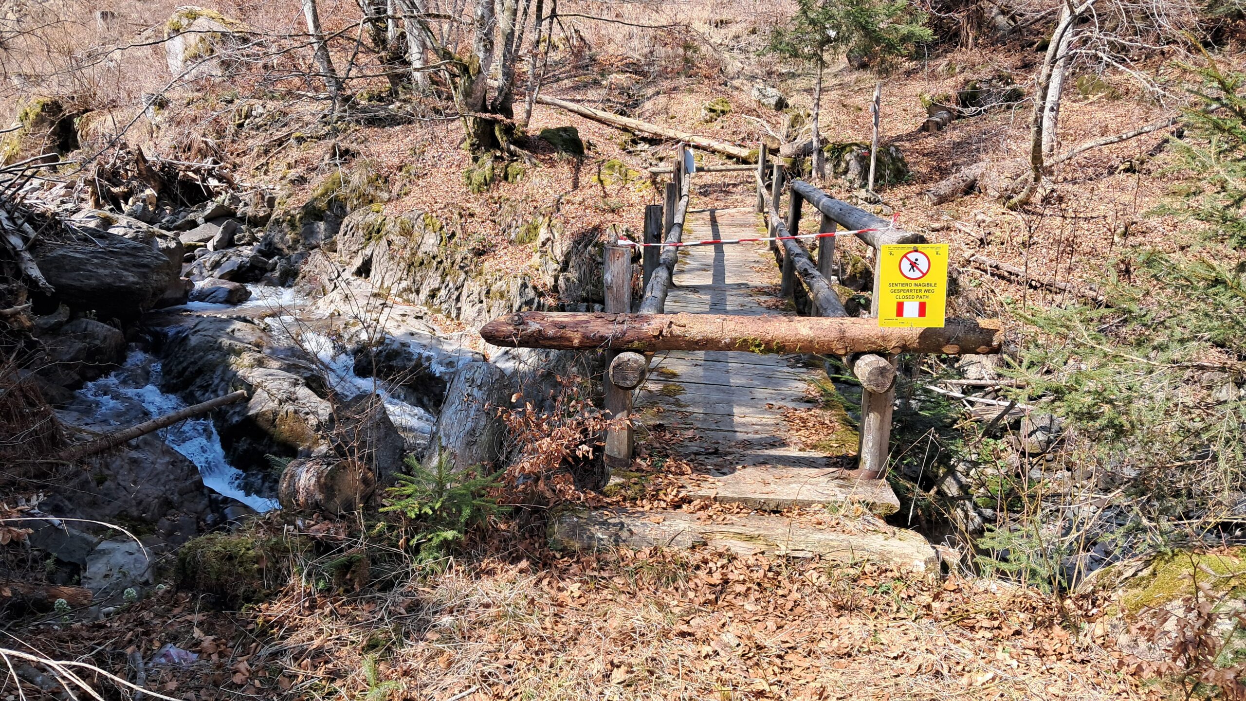 Riapertura con variante del sentiero O257 della Val Aperta | SAT